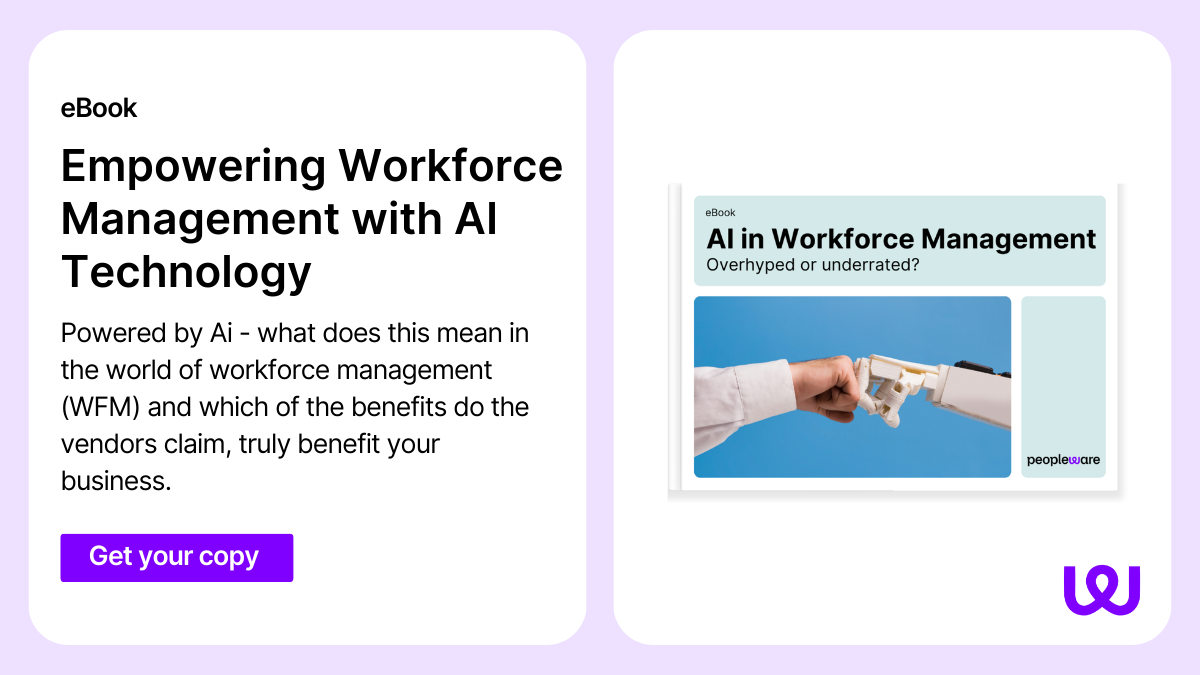 Empowering WFM with AI Technology | Peopleware