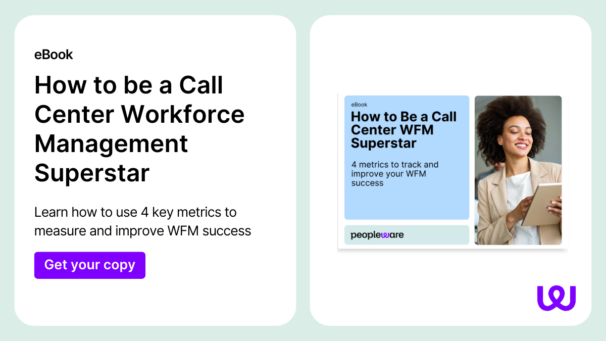 eBook - How to Be a Call Center WFM Superstar | Peopleware